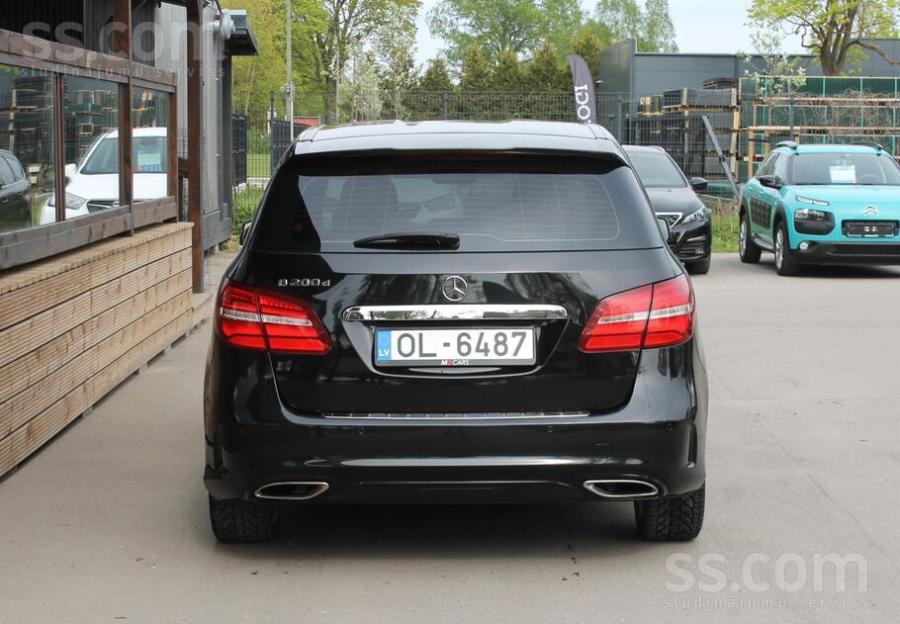 Melns Mercedes-Benz B 200 2018 Rīga, ar dzinēja tilpumu 2.20 L un nobraukumu 0 tūkst. km par 10500 €, foto 6 vietnē AUTOMOTO.COM.LV