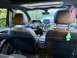 Black Mercedes-Benz B 200 2018 in Vilnius, with an engine capacity of 2.14 L and mileage of 214 thousand km for 7200 €, photo 4 on AUTOMOTO.COM.LV