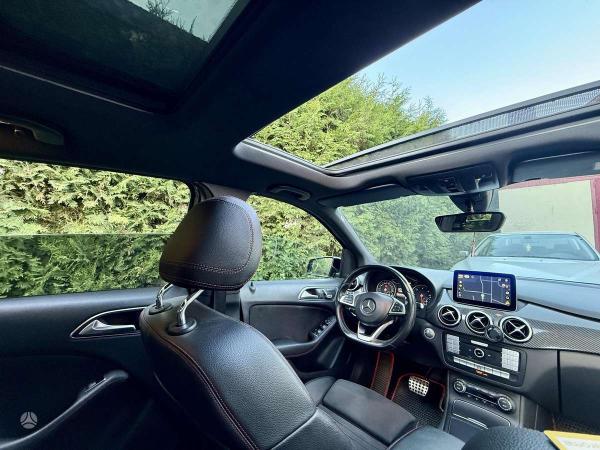 Black Mercedes-Benz B 200 2018 in Vilnius, with an engine capacity of 2.14 L and mileage of 214 thousand km for 7200 €, photo 9 on AUTOMOTO.COM.LV