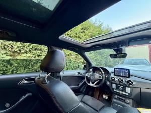 Black Mercedes-Benz B 200 2018 in Vilnius, with an engine capacity of 2.14 L and mileage of 214 thousand km for 7200 €, photo 10 on AUTOMOTO.COM.LV