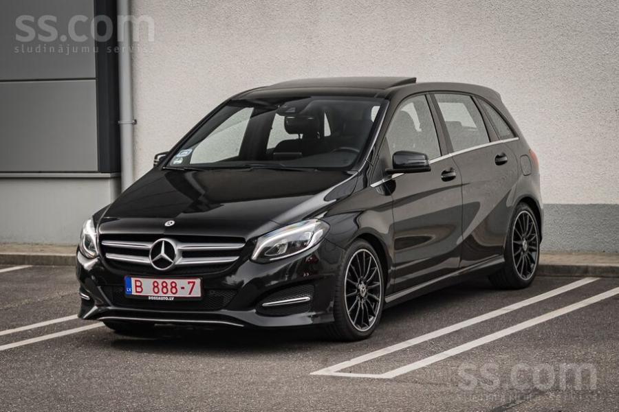 Melns Mercedes-Benz B 200 2019 Rīga, ar dzinēja tilpumu 2.00 L un nobraukumu 191 tūkst. km par 13950 €, foto 1 vietnē AUTOMOTO.COM.LV