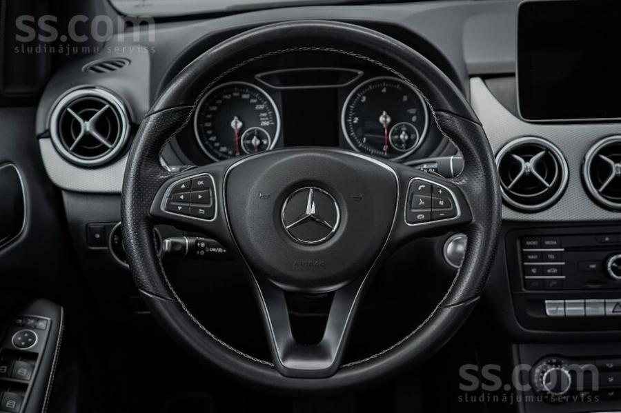Melns Mercedes-Benz B 200 2019 Rīga, ar dzinēja tilpumu 2.00 L un nobraukumu 191 tūkst. km par 13450 €, foto 19 vietnē AUTOMOTO.COM.LV
