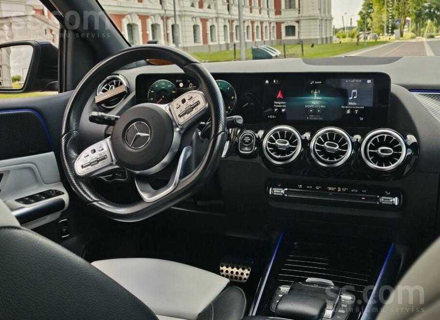 Черный Мерседес Б 200 2020 в Рига, объемом двигателя 2.00 л и пробегом 154 тыс. км за 19900 €, фото 9 на AUTOMOTO.COM.LV