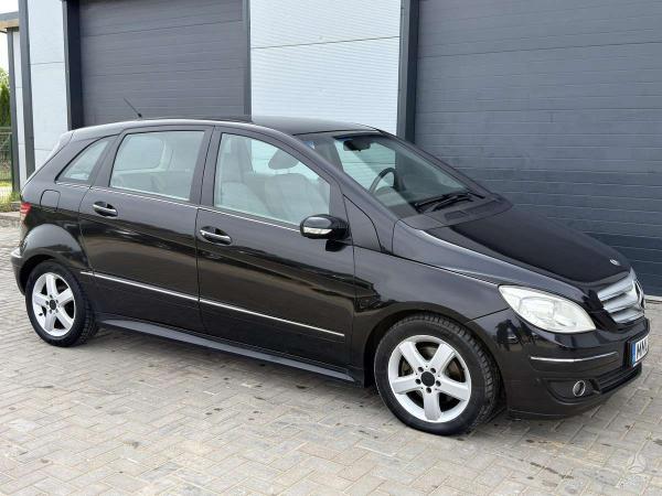 Black Mercedes-Benz B 200 2007 in Vilnius, with an engine capacity of 1.99 L and mileage of 274 thousand km for 1750 €, photo 7 on AUTOMOTO.COM.LV