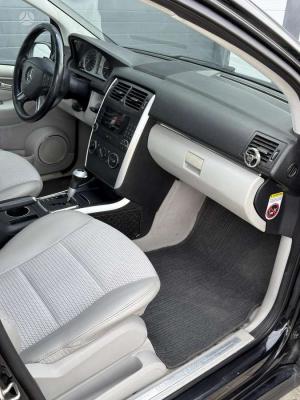 Black Mercedes-Benz B 200 2007 in Vilnius, with an engine capacity of 1.99 L and mileage of 274 thousand km for 1750 €, photo 15 on AUTOMOTO.COM.LV