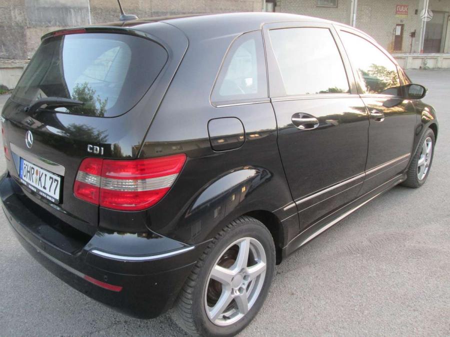 Melns Mercedes-Benz B 200 2008 Kelmė, ar dzinēja tilpumu 1.99 L un nobraukumu 241 tūkst. km par 2450 €, foto 5 vietnē AUTOMOTO.COM.LV