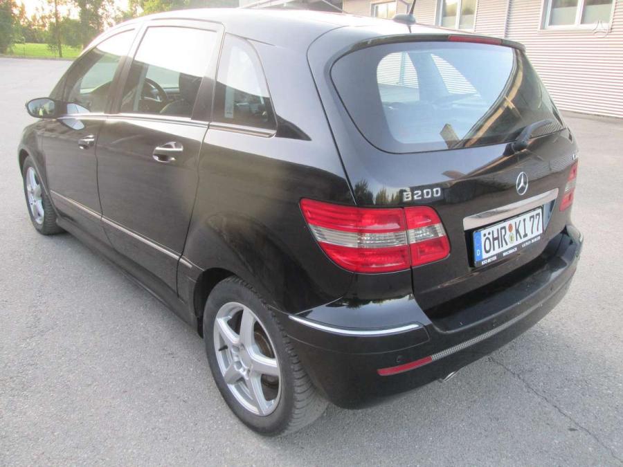 Melns Mercedes-Benz B 200 2008 Kelmė, ar dzinēja tilpumu 1.99 L un nobraukumu 241 tūkst. km par 2450 €, foto 7 vietnē AUTOMOTO.COM.LV