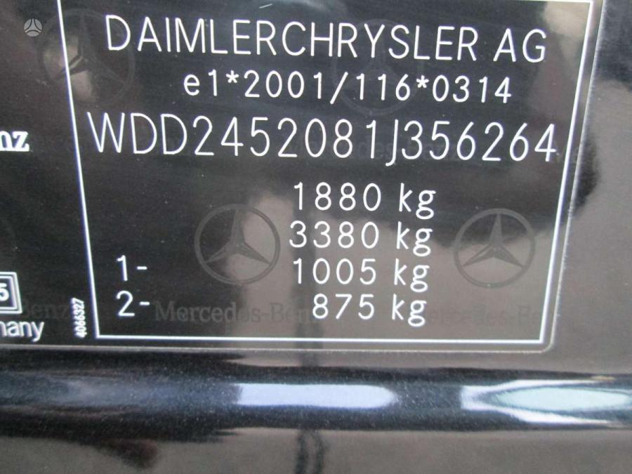 Melns Mercedes-Benz B 200 2008 Kelmė, ar dzinēja tilpumu 1.99 L un nobraukumu 241 tūkst. km par 2450 €, foto 16 vietnē AUTOMOTO.COM.LV
