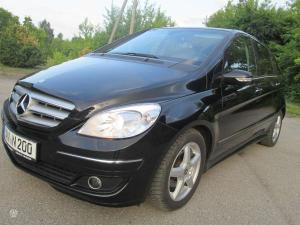 Black Mercedes-Benz B 200 2008 in Kelme, with an engine capacity of 1.99 L and mileage of 241 thousand km for 3450 €, photo  on AUTOMOTO.COM.LV