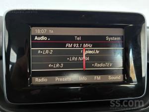 Black Mercedes-Benz B 200 2015 in Riga, with an engine capacity of 2.00 L and mileage of 242 thousand km for 6800 €, photo 14 on AUTOMOTO.COM.LV