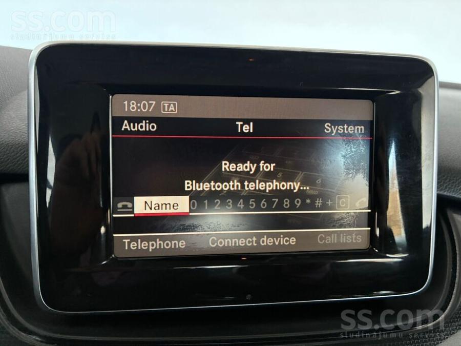 Black Mercedes-Benz B 200 2015 in Riga, with an engine capacity of 2.00 L and mileage of 242 thousand km for 6800 €, photo 15 on AUTOMOTO.COM.LV