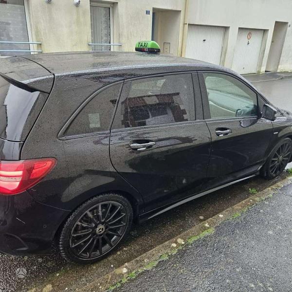 Black Mercedes-Benz B 200 2018 in Taurage, with an engine capacity of 2.14 L and mileage of 290 thousand km for 7000 €, photo 4 on AUTOMOTO.COM.LV