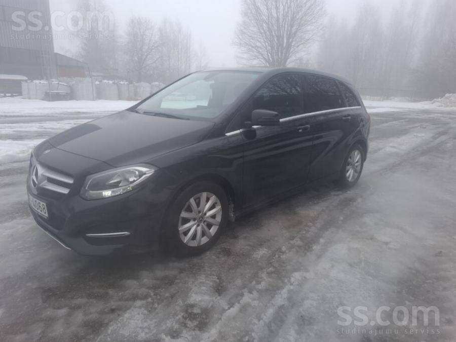 Melns Mercedes-Benz B 200 2018 Limbaži, ar dzinēja tilpumu 2.10 L un nobraukumu 280 tūkst. km par 13500 €, foto 2 vietnē AUTOMOTO.COM.LV