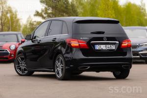 Black Mercedes-Benz B 200 2018 in Riga, with an engine capacity of 2.20 L and mileage of 0 thousand km for 10550 €, photo 5 on AUTOMOTO.COM.LV