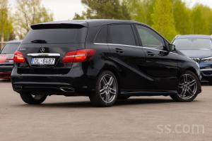 Black Mercedes-Benz B 200 2018 in Riga, with an engine capacity of 2.20 L and mileage of 0 thousand km for 10550 €, photo 7 on AUTOMOTO.COM.LV