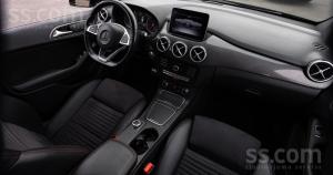 Black Mercedes-Benz B 200 2018 in Riga, with an engine capacity of 2.20 L and mileage of 0 thousand km for 10550 €, photo 10 on AUTOMOTO.COM.LV