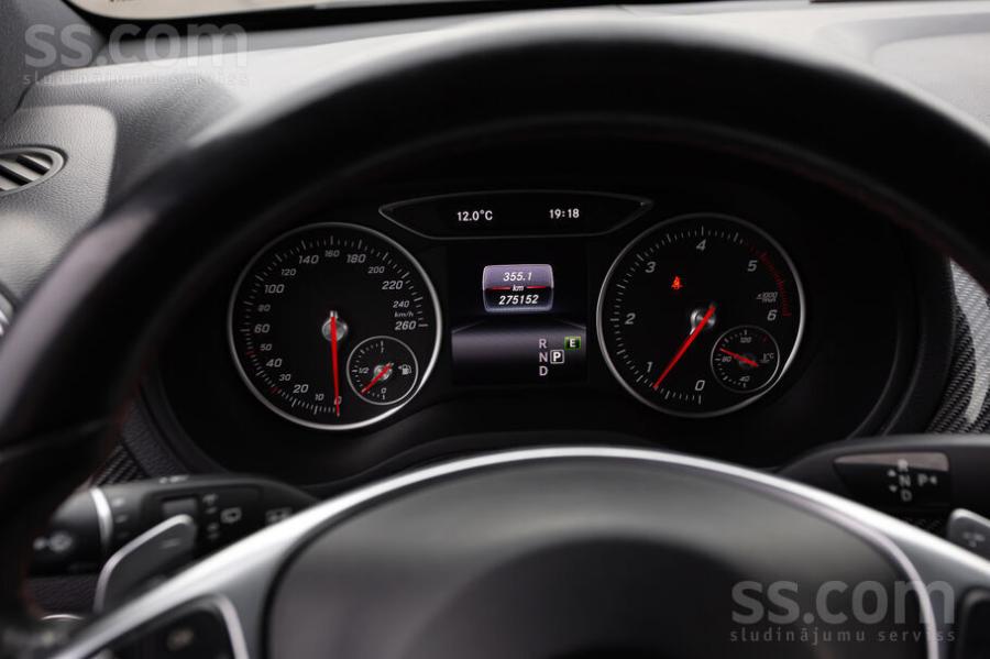 Black Mercedes-Benz B 200 2018 in Riga, with an engine capacity of 2.20 L and mileage of 0 thousand km for 10550 €, photo 28 on AUTOMOTO.COM.LV