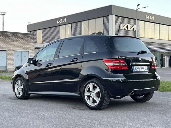Black Mercedes-Benz B 200 2009 in Narva, with an engine capacity of 2.00 L and mileage of 221 thousand km for 1999 €, photo 6 on AUTOMOTO.COM.LV