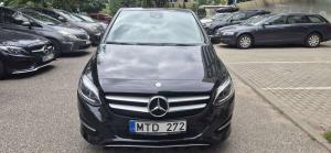 Black Mercedes-Benz B 200 2016 in Vilnius, with an engine capacity of 1.60 L and mileage of 114 thousand km for 10880 €, photo 7 on AUTOMOTO.COM.LV