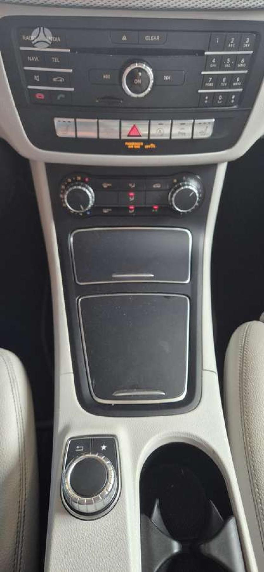 Black Mercedes-Benz B 200 2016 in Vilnius, with an engine capacity of 1.60 L and mileage of 114 thousand km for 10880 €, photo 16 on AUTOMOTO.COM.LV