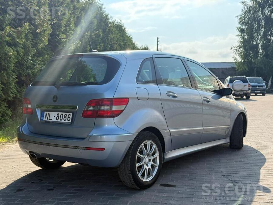 Blue Mercedes-Benz B 200 2005 in Bauska, with an engine capacity of 2.00 L and mileage of 0 thousand km for 1580 €, photo 6 on AUTOMOTO.COM.LV