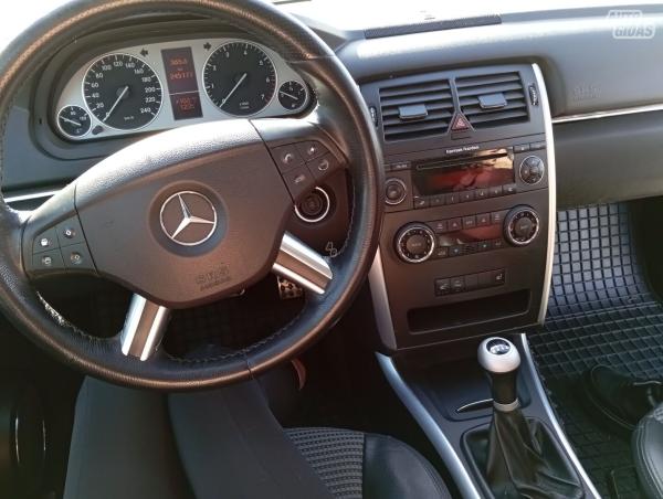 Blue Mercedes-Benz B 200 2006 in Jonava, with an engine capacity of 2.00 L and mileage of 245 thousand km for 2100 €, photo 10 on AUTOMOTO.COM.LV