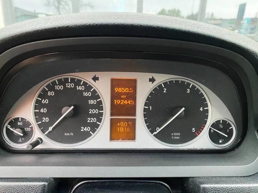 Синий Мерседес Б 200 2007 в Цесис, объемом двигателя 2.00 л и пробегом 192 тыс. км за 3450 €, фото 15 на AUTOMOTO.COM.LV