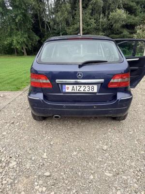 Blue Mercedes-Benz B 200 2007 in Birstonas, with an engine capacity of 1.99 L and mileage of 391 thousand km for 600 €, photo 6 on AUTOMOTO.COM.LV