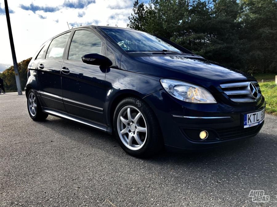 Blue Mercedes-Benz B 200 2007 in Kaunas, with an engine capacity of 2.00 L and mileage of 265 thousand km for 1800 €, photo 1 on AUTOMOTO.COM.LV