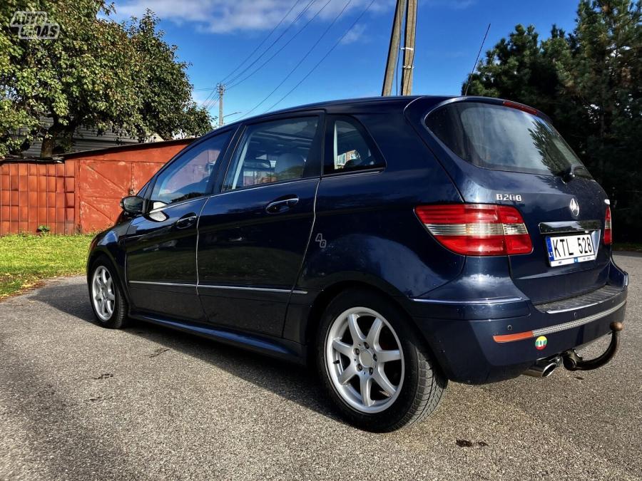 Blue Mercedes-Benz B 200 2007 in Kaunas, with an engine capacity of 2.00 L and mileage of 265 thousand km for 1800 €, photo 5 on AUTOMOTO.COM.LV