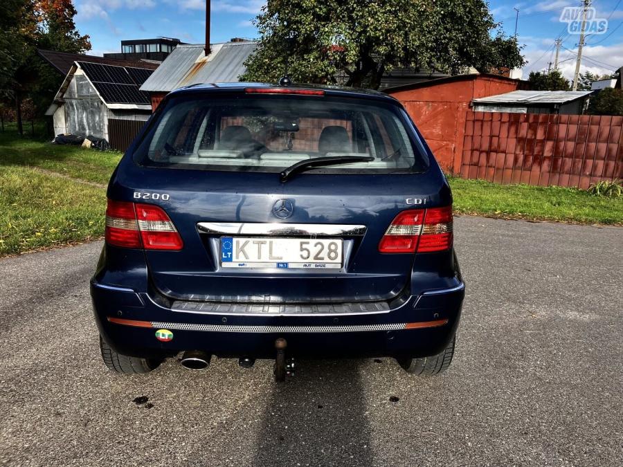 Blue Mercedes-Benz B 200 2007 in Kaunas, with an engine capacity of 2.00 L and mileage of 265 thousand km for 1800 €, photo 7 on AUTOMOTO.COM.LV