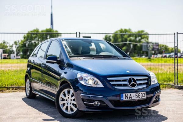 Blue Mercedes-Benz B 200 2010 in Riga, with an engine capacity of 2.00 L and mileage of 234 thousand km for 2100 €, photo 2 on AUTOMOTO.COM.LV