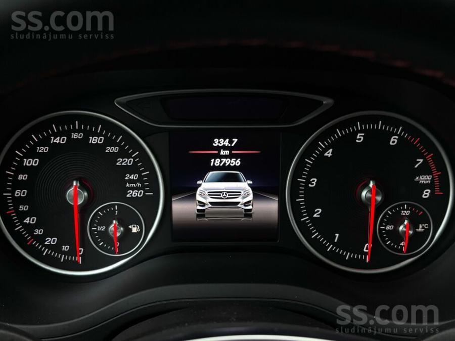 Zils Mercedes-Benz B 200 2016 Rīga, ar dzinēja tilpumu 1.60 L un nobraukumu 188 tūkst. km par 11700 €, foto 19 vietnē AUTOMOTO.COM.LV