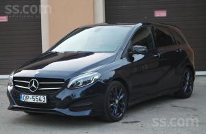 Blue Mercedes-Benz B 200 2016 in Ogre, with an engine capacity of 2.20 L and mileage of 196 thousand km for 9990 €, photo  on AUTOMOTO.COM.LV