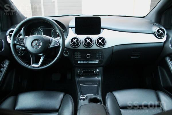 Blue Mercedes-Benz B 200 2016 in Ogre, with an engine capacity of 2.20 L and mileage of 196 thousand km for 9990 €, photo 8 on AUTOMOTO.COM.LV