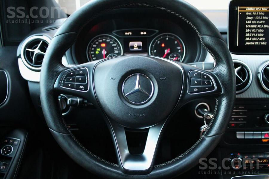 Zils Mercedes-Benz B 200 2016 Ogre, ar dzinēja tilpumu 2.20 L un nobraukumu 196 tūkst. km par 9990 €, foto 10 vietnē AUTOMOTO.COM.LV