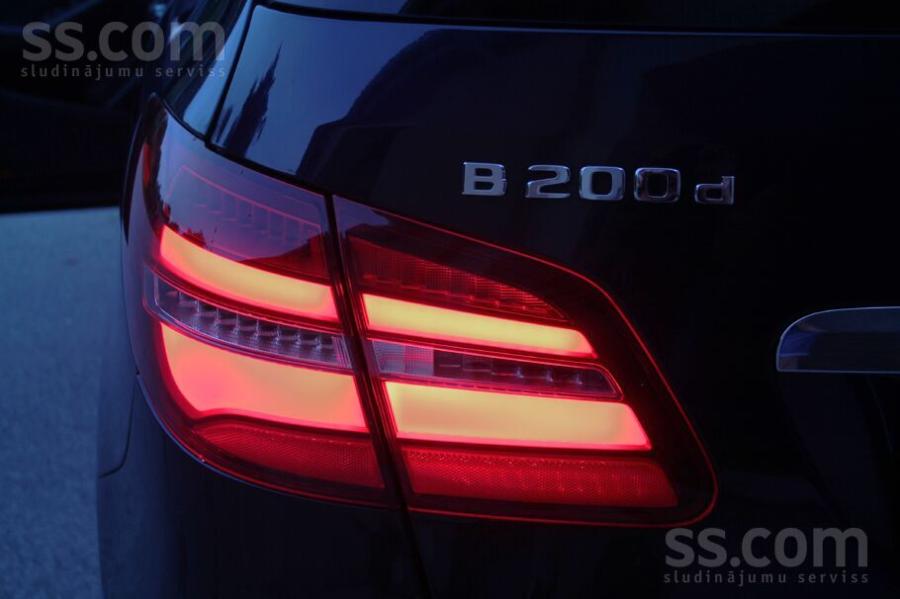 Zils Mercedes-Benz B 200 2016 Ogre, ar dzinēja tilpumu 2.20 L un nobraukumu 196 tūkst. km par 9990 €, foto 25 vietnē AUTOMOTO.COM.LV