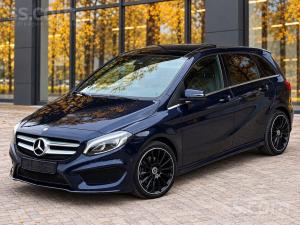 Zils Mercedes-Benz B 200 2016 Rīga, ar dzinēja tilpumu 1.60 L un nobraukumu 188 tūkst. km par 11000 €, foto  vietnē AUTOMOTO.COM.LV
