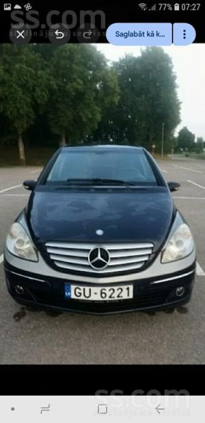 Blue Mercedes-Benz B 200 2007 in Tukums, with an engine capacity of 2.00 L and mileage of 291 thousand km for 2000 €, photo  on AUTOMOTO.COM.LV