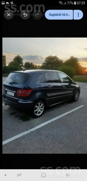 Zils Mercedes-Benz B 200 2007 Tukums, ar dzinēja tilpumu 2.00 L un nobraukumu 291 tūkst. km par 2000 €, foto 4 vietnē AUTOMOTO.COM.LV