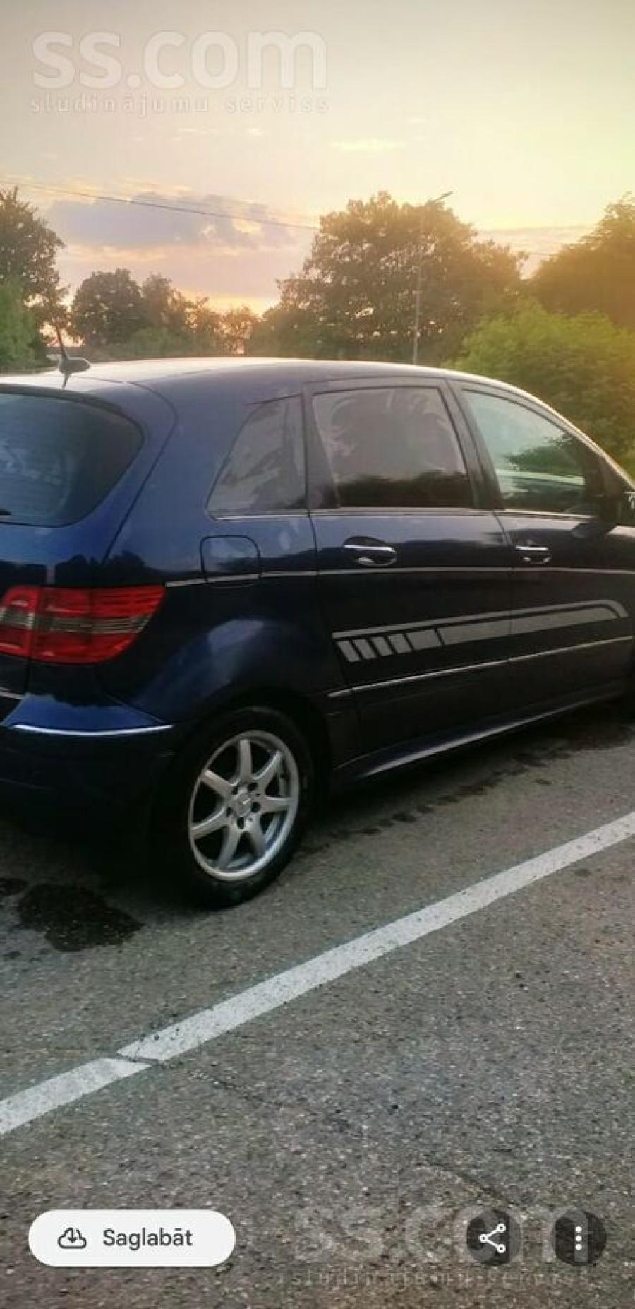 Zils Mercedes-Benz B 200 2007 Tukums, ar dzinēja tilpumu 2.00 L un nobraukumu 291 tūkst. km par 2000 €, foto 6 vietnē AUTOMOTO.COM.LV