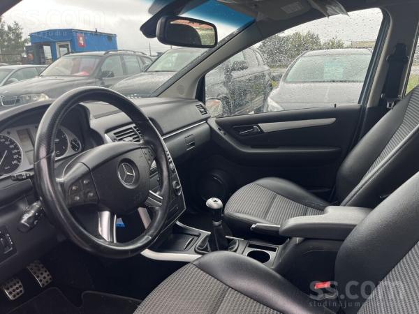 Blue Mercedes-Benz B 200 2007 in Riga, with an engine capacity of 2.00 L and mileage of 0 thousand km for 2790 €, photo 10 on AUTOMOTO.COM.LV