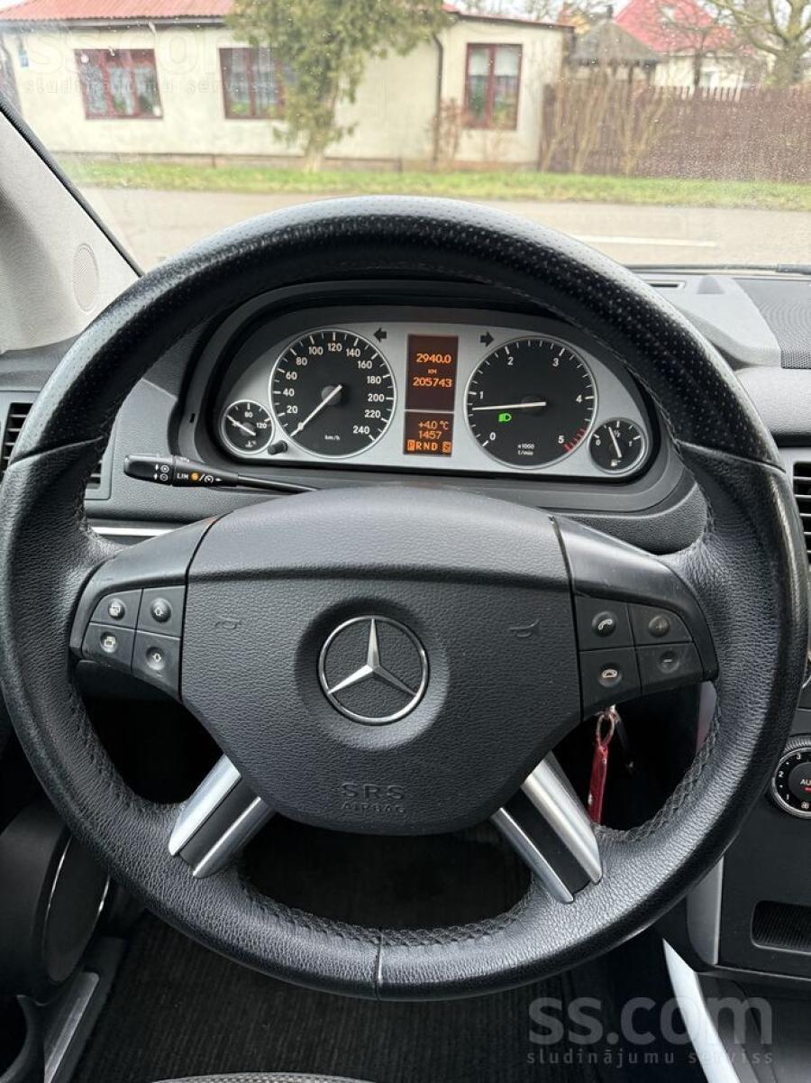 Brūns Mercedes-Benz B 200 2008 Ventspils, ar dzinēja tilpumu 2.00 L un nobraukumu 205 tūkst. km par 3300 €, foto 16 vietnē AUTOMOTO.COM.LV