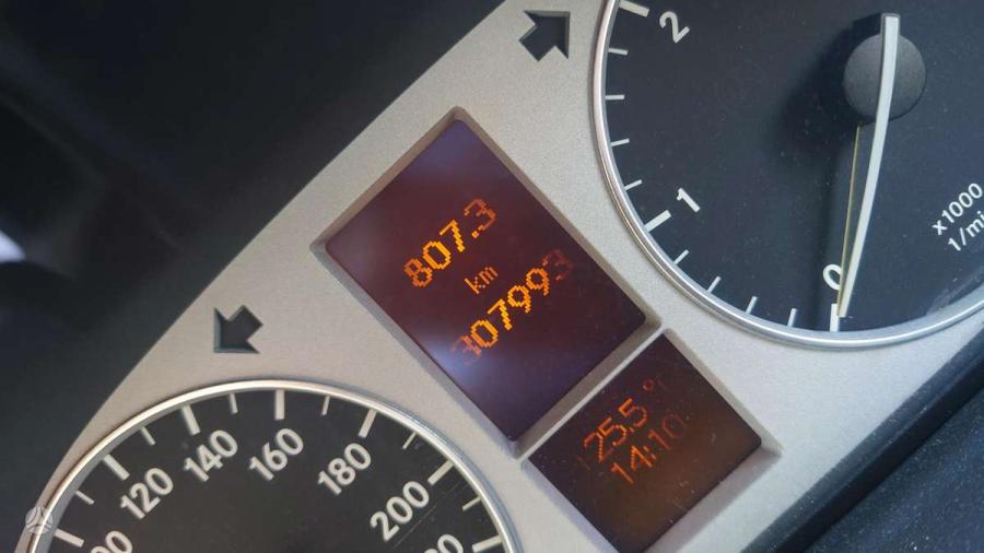 Brūns Mercedes-Benz B 200 2006 Šauļi, ar dzinēja tilpumu 1.99 L un nobraukumu 308 tūkst. km par 1230 €, foto 11 vietnē AUTOMOTO.COM.LV