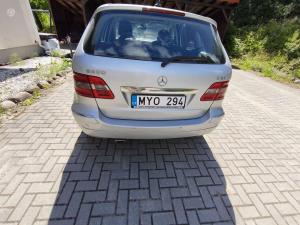 Grey Mercedes-Benz B 200 2006 in Vilnius, with an engine capacity of 1.99 L and mileage of 179 thousand km for 2000 €, photo 14 on AUTOMOTO.COM.LV