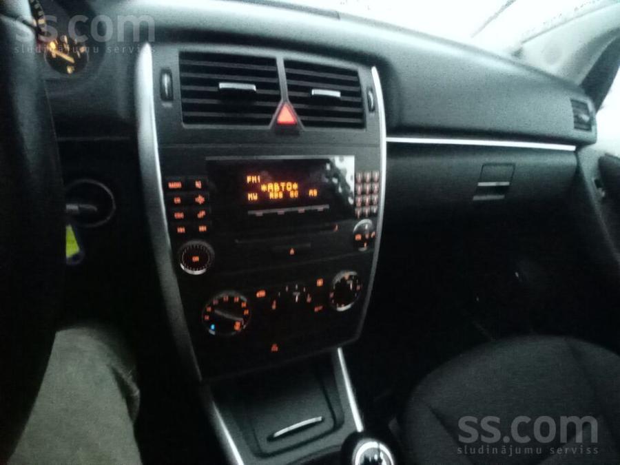 Grey Mercedes-Benz B 200 2006 in Riga, with an engine capacity of 2.00 L and mileage of 200 thousand km for 4800 €, photo 14 on AUTOMOTO.COM.LV