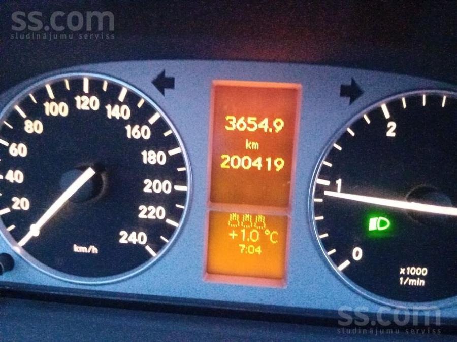 Grey Mercedes-Benz B 200 2006 in Riga, with an engine capacity of 2.00 L and mileage of 200 thousand km for 4800 €, photo 17 on AUTOMOTO.COM.LV