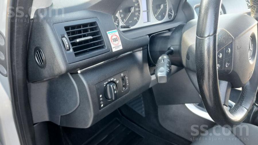 Grey Mercedes-Benz B 200 2006 in Riga, with an engine capacity of 2.00 L and mileage of 200 thousand km for 4800 €, photo 19 on AUTOMOTO.COM.LV