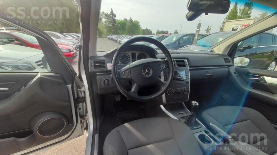Grey Mercedes-Benz B 200 2006 in Riga, with an engine capacity of 2.00 L and mileage of 200 thousand km for 4800 €, photo 33 on AUTOMOTO.COM.LV