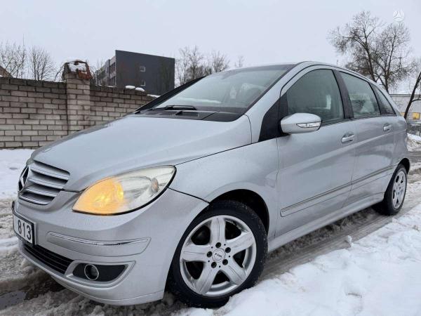 Grey Mercedes-Benz B 200 2007 in Kaunas, with an engine capacity of 2.00 L and mileage of 266 thousand km for 1750 €, photo 1 on AUTOMOTO.COM.LV